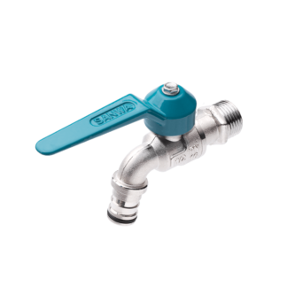 SANWA FANCY BALL TAP WITH HOSE 1/2" | SANWA