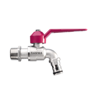 SANWA FANCY BALL TAP WITH HOSE 1/2" | SANWA