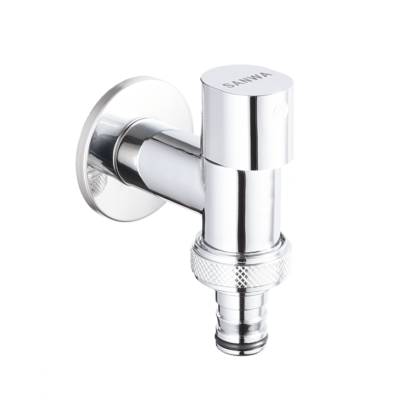 SANWA JET CERAMIC WALL TAP WITH HOSE - SANWA