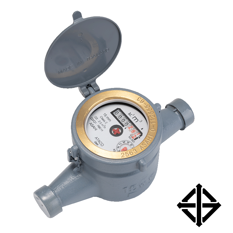 มิเตอร์น้ำประปา ASAHI GMK water meter SANWA